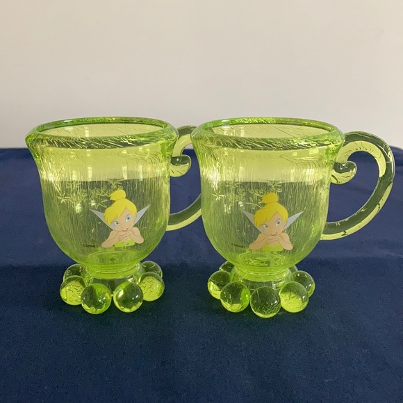 Disney | Dining | Vintage Disney Store Tinker Bell Cups | Poshmark